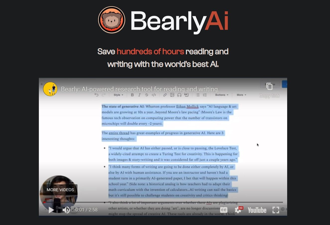 Bearly: Details, Pricing, Coupon, Reviews & Alternatives (2026)