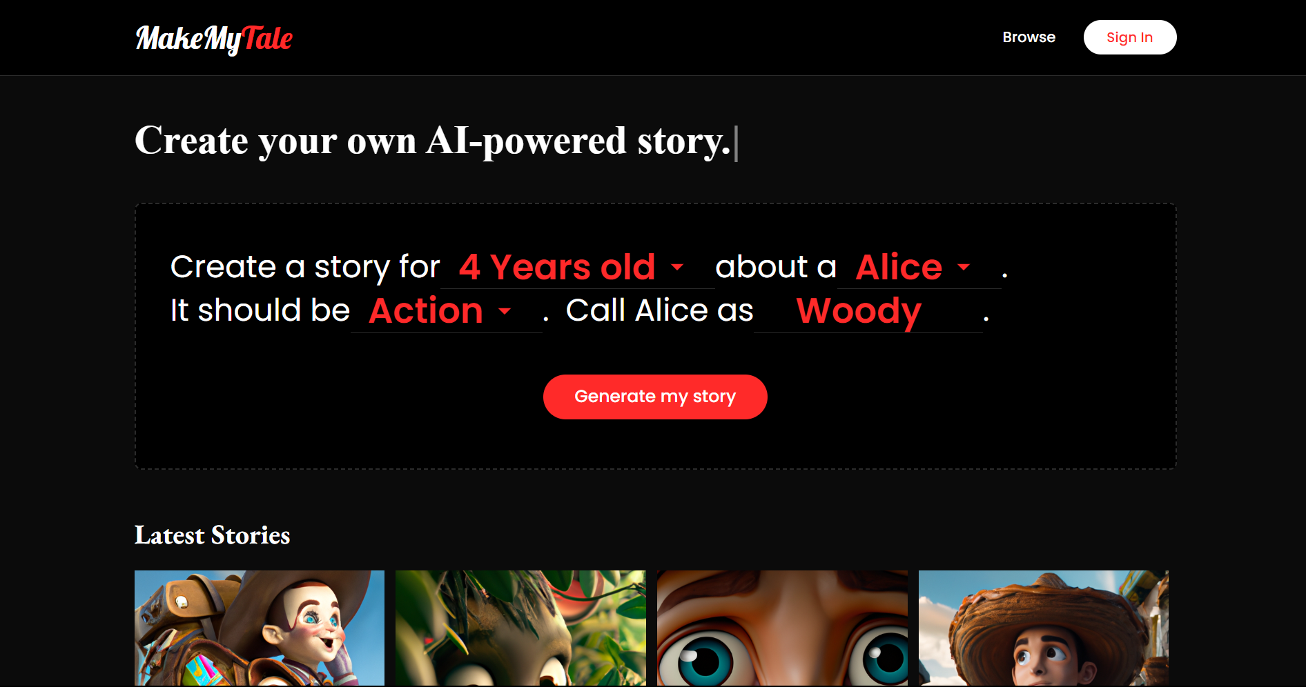 MakeMyTale: Details, Pricing, Coupon, Reviews & Alternatives (2025)