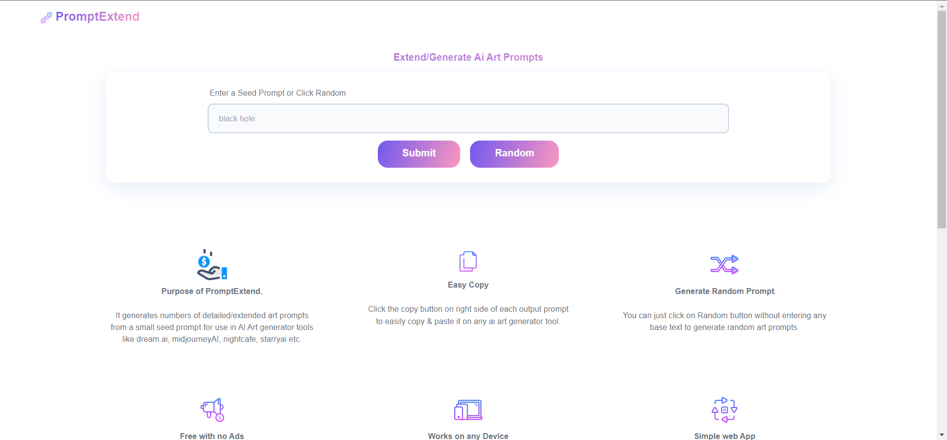 PromptExtend: Details, Pricing, Coupon, Reviews & Alternatives (2025)