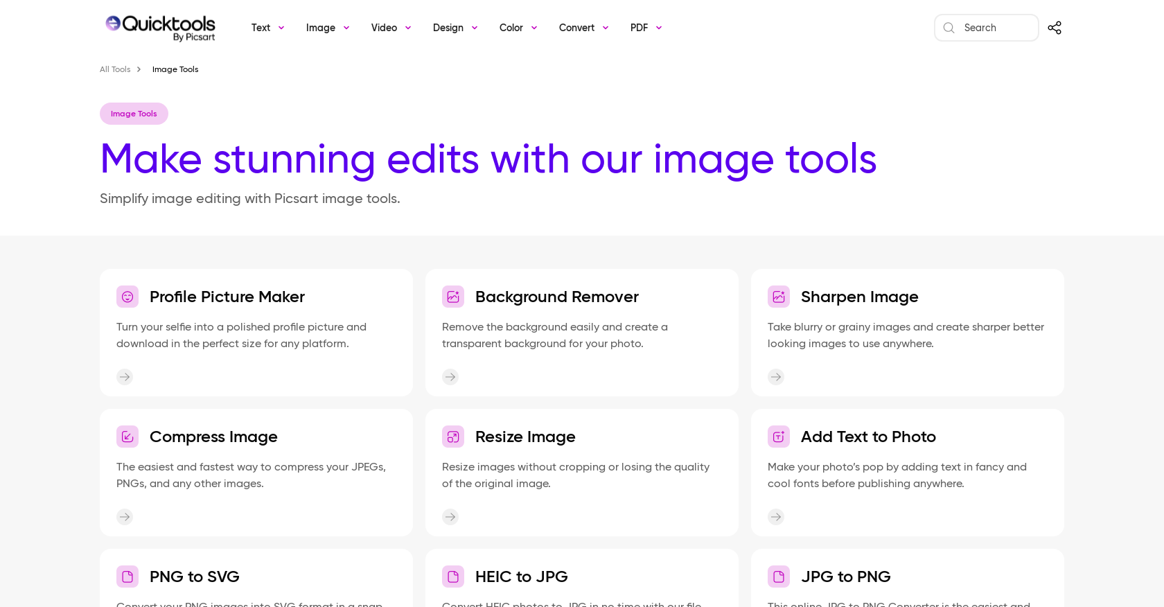 QuickTools by Picsart Ai Tool Reviews 2024: Details, Pricing and Alternatives
