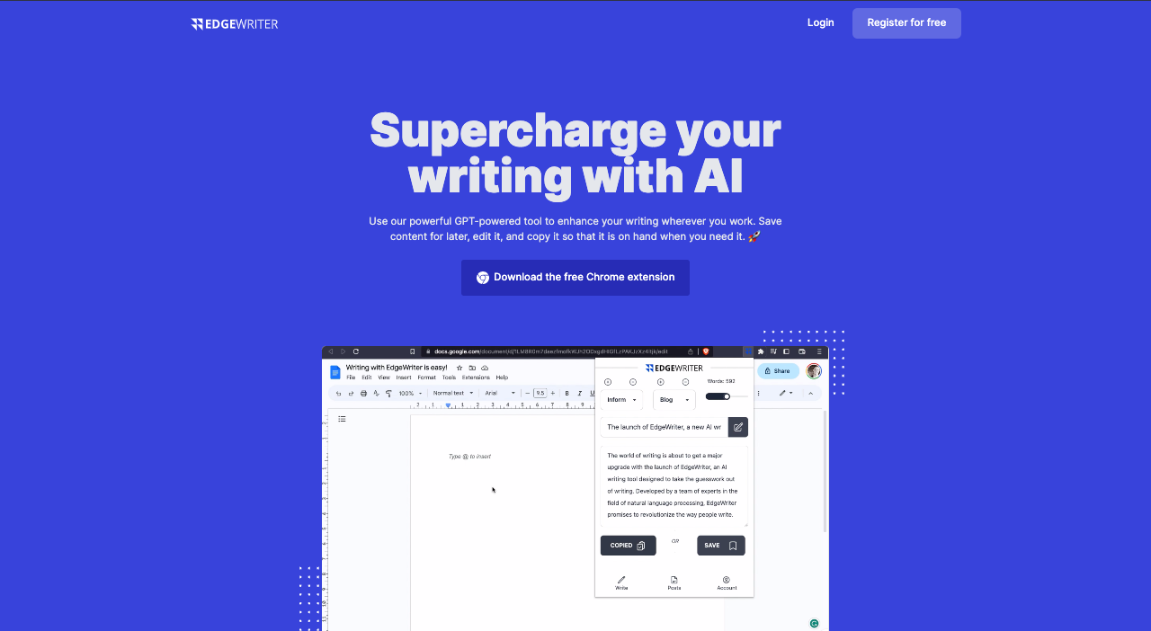 EdgeWriter: Details, Pricing, Coupon, Reviews & Alternatives (2025)