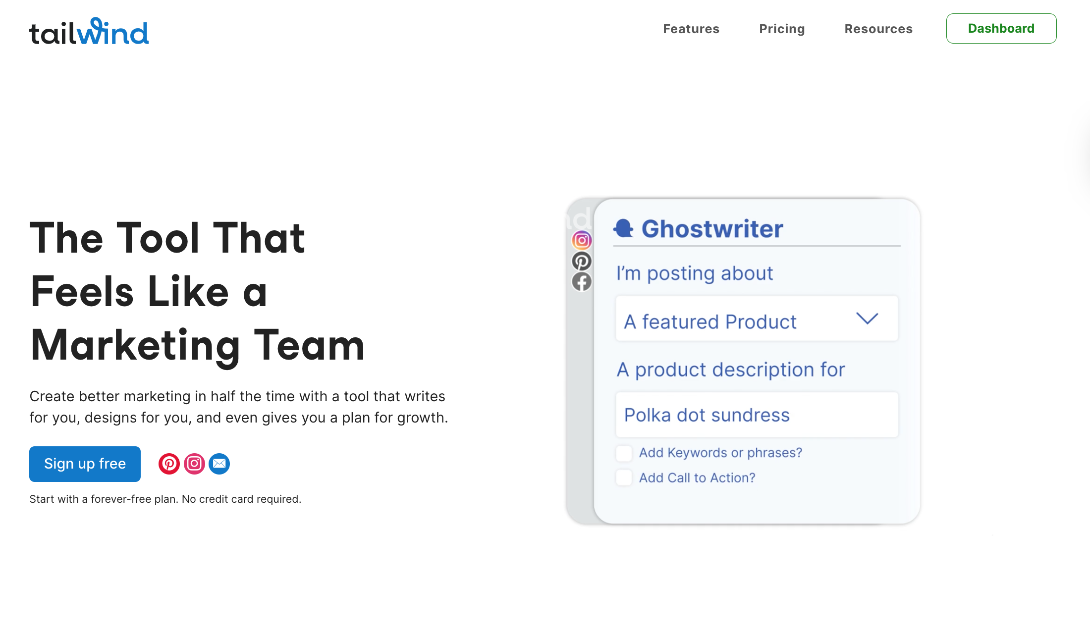 Tailwind Ghostwriter AI: Details, Pricing, Coupon, Reviews & Alternatives (2025)