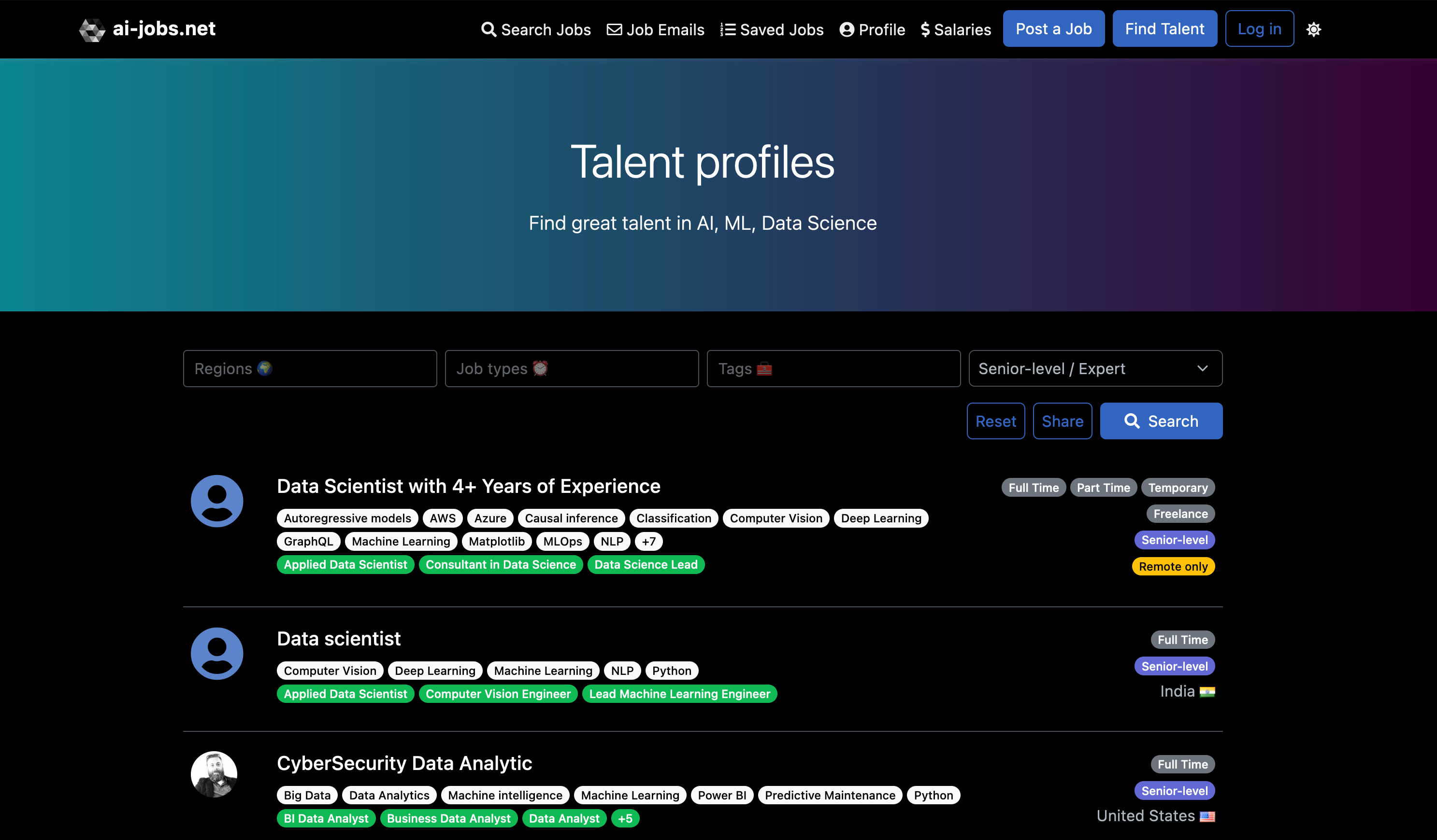 Talent profiles: Details, Pricing, Coupon, Reviews & Alternatives (2025)