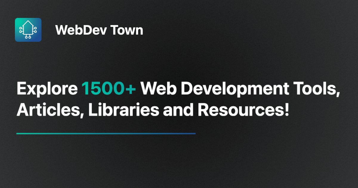 WebDev Town: Details, Pricing, Coupon, Reviews & Alternatives (2025)