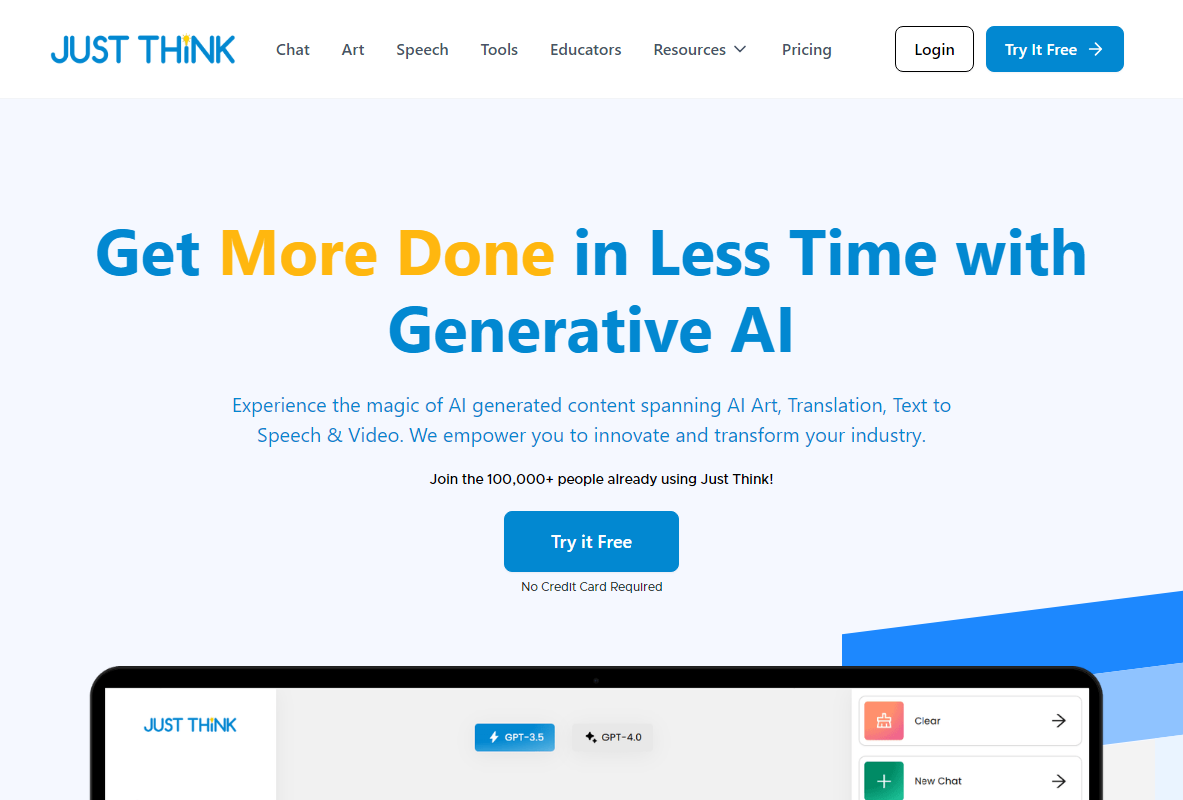 Just Think AI: Details, Pricing, Coupon, Reviews & Alternatives (2025)