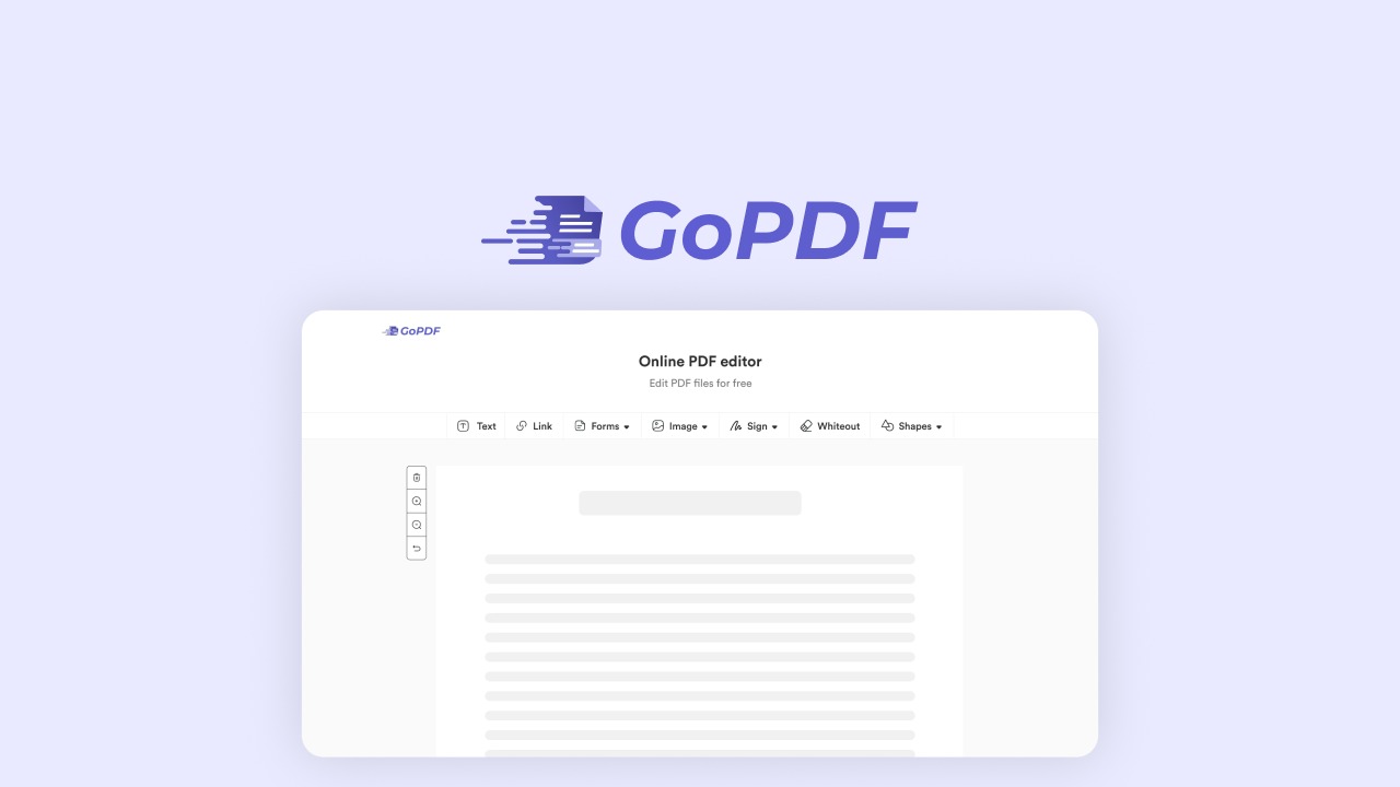 GoPDF: Details, Pricing, Coupon, Reviews & Alternatives (2025)