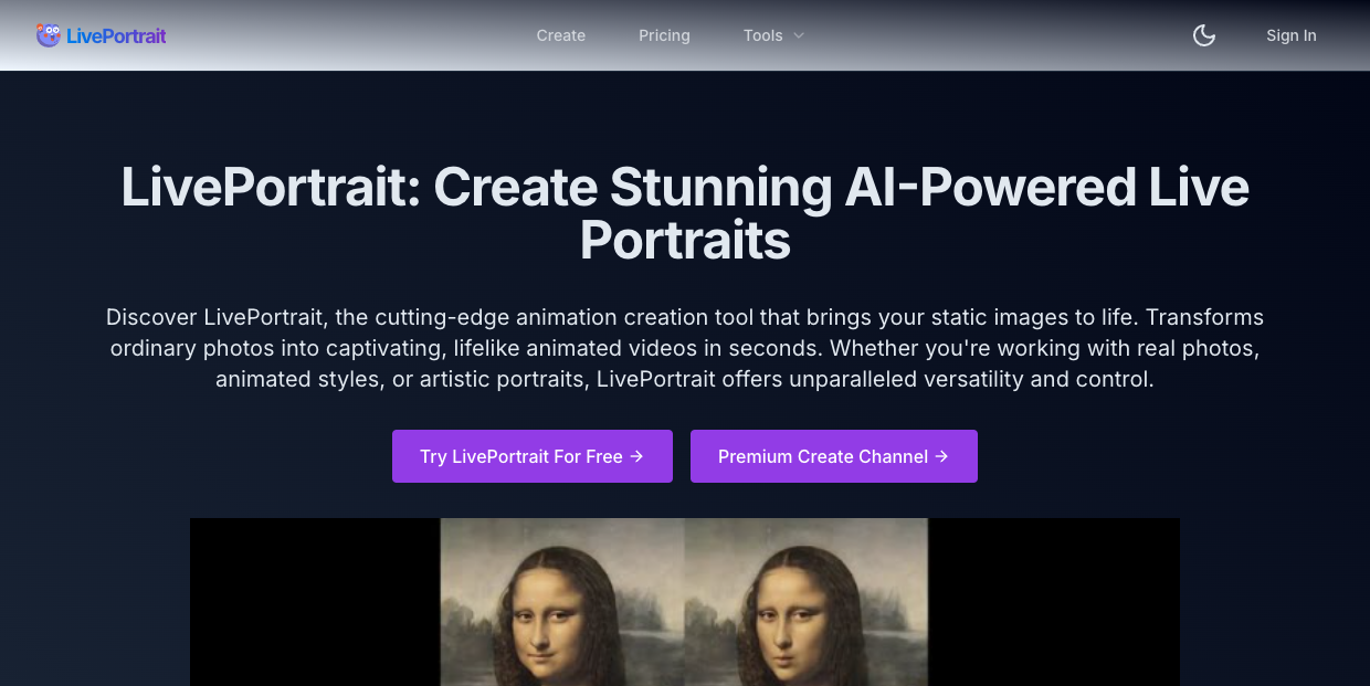 LivePortrait: Details, Pricing, Coupon, Reviews & Alternatives (2025)
