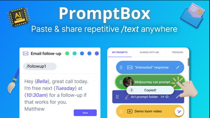 PromptBox - Beautiful text management Ai Tool Reviews 2025: Details ...